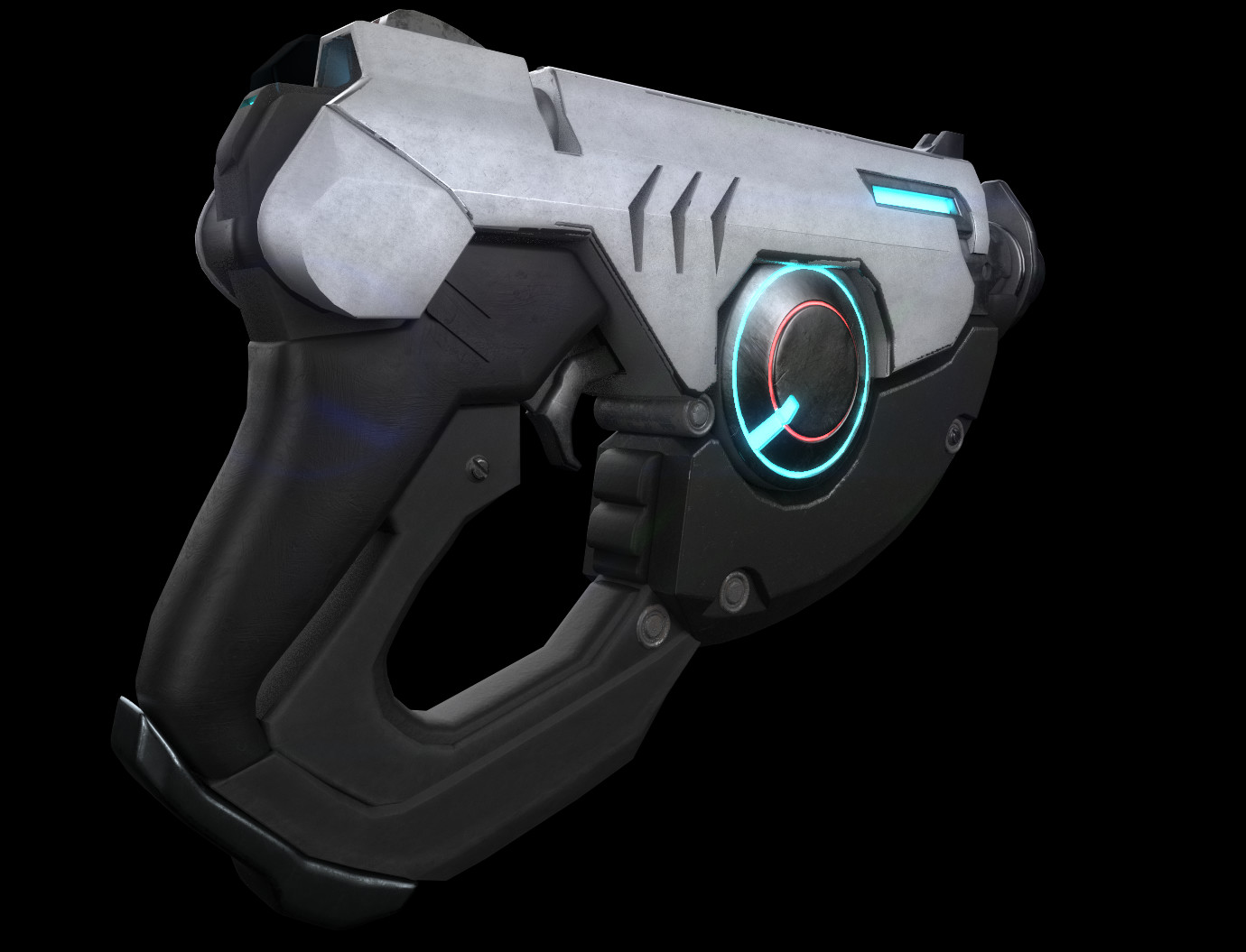 ArtStation - Tracer Gun Modeled ,Textured and rendered