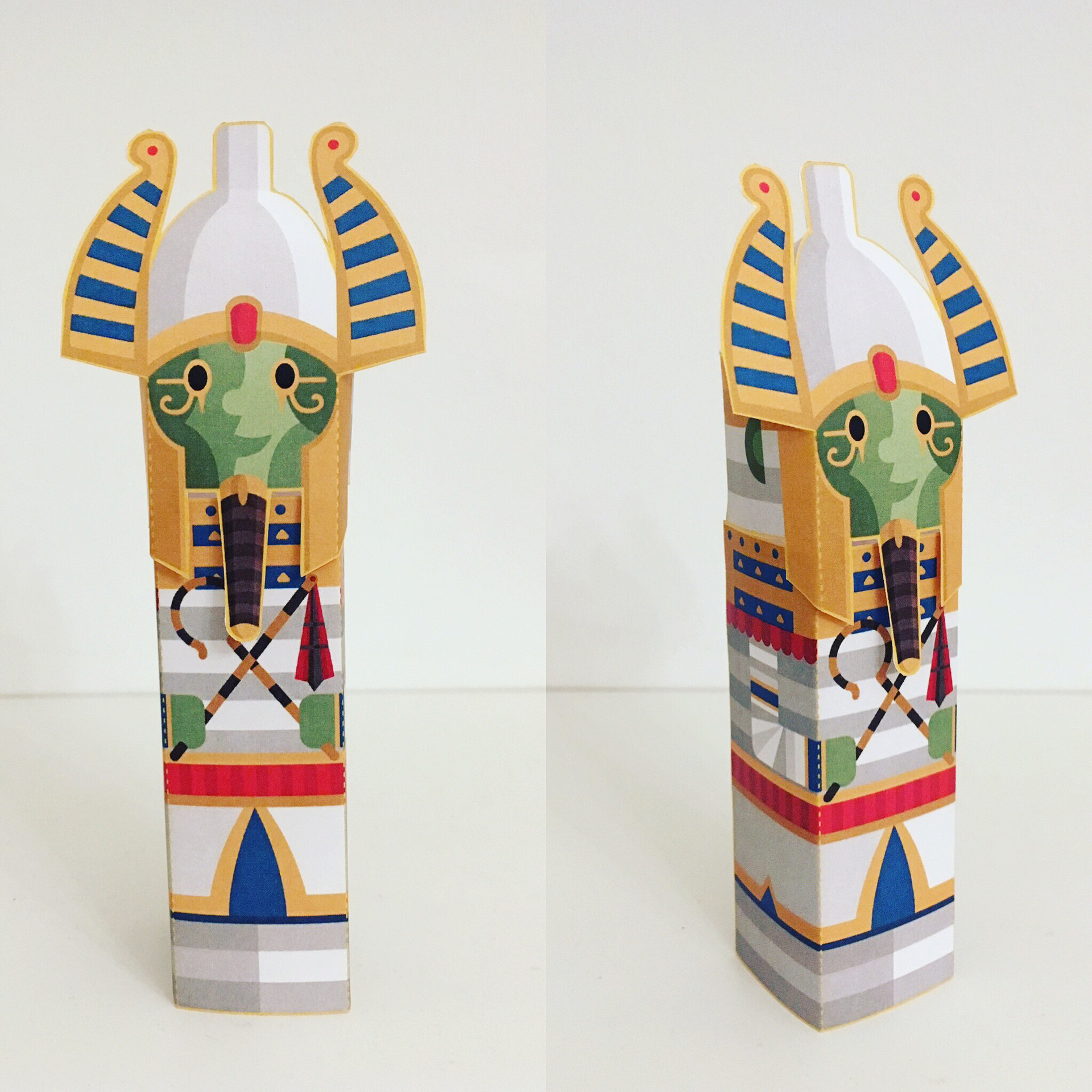 Art of Karthik - Papercraft Egyptian Gods