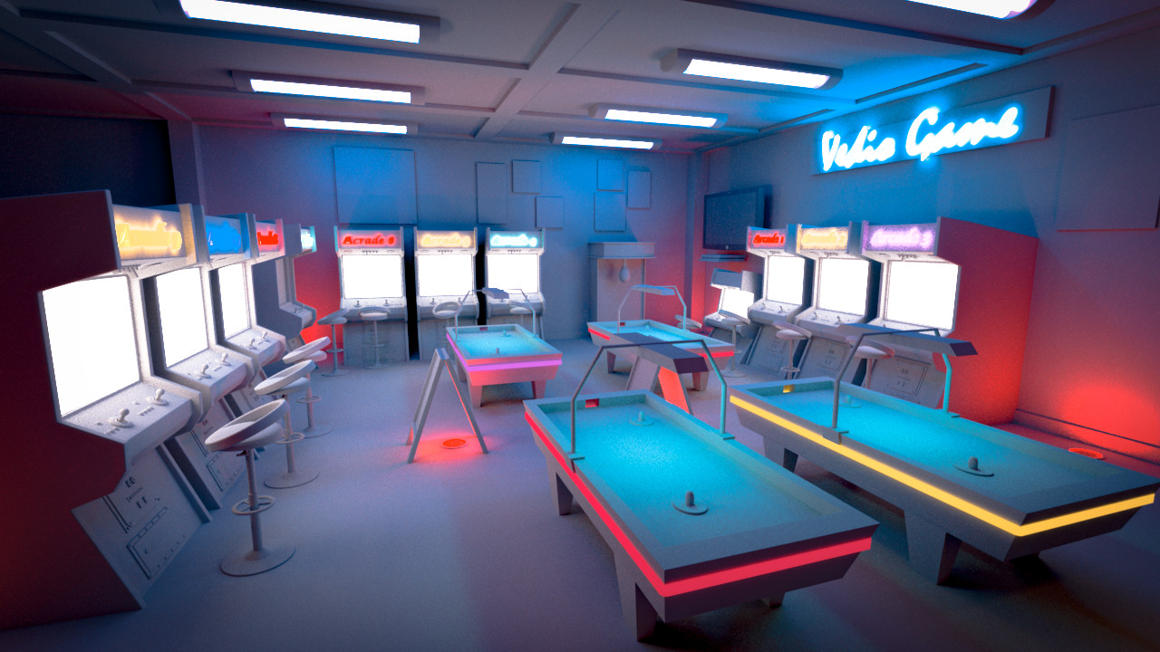 ArtStation - arcade machines station