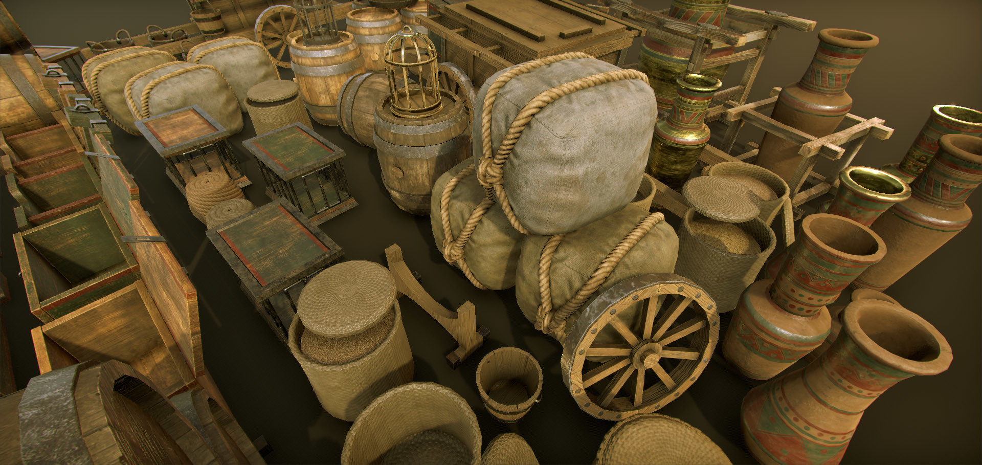 Alexander Dudin - Medieval props