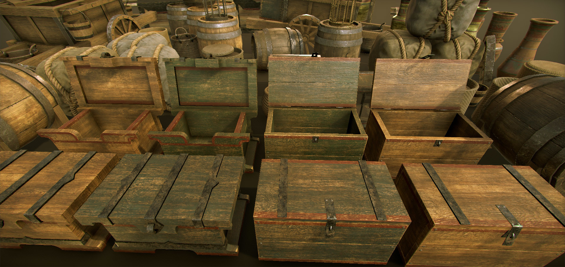 Alexander Dudin - Medieval props