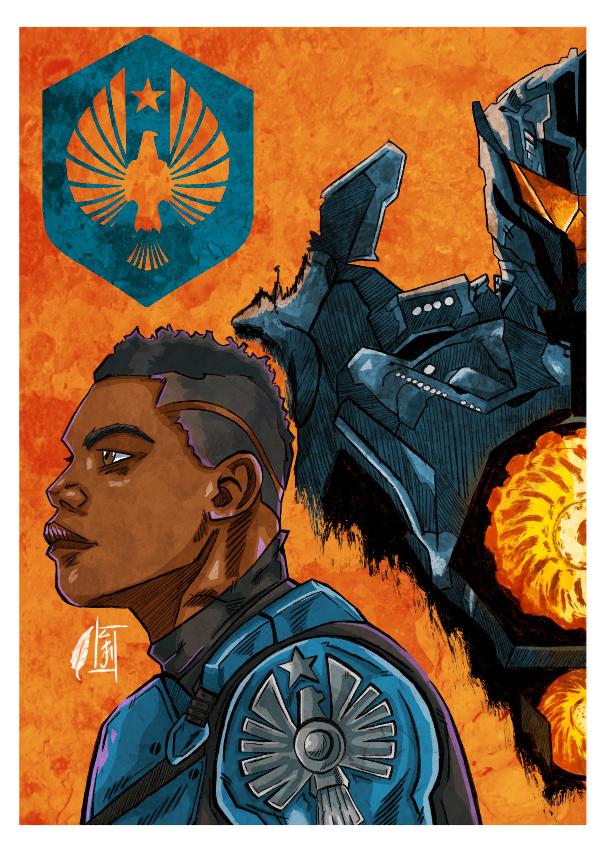 ArtStation - Pacific Rim: Uprising Tribute Postee