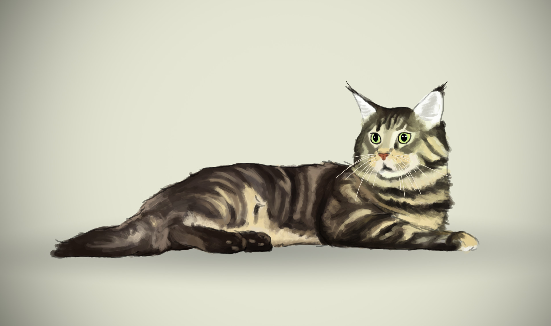 ArtStation - My profile cat