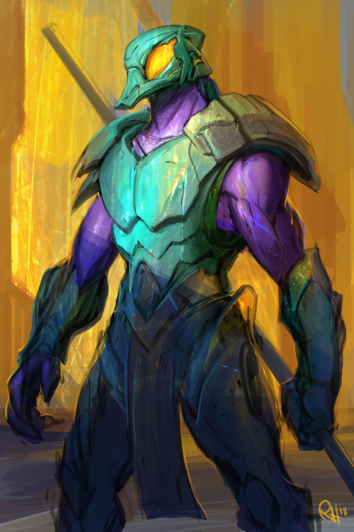 ArtStation - Alien guard