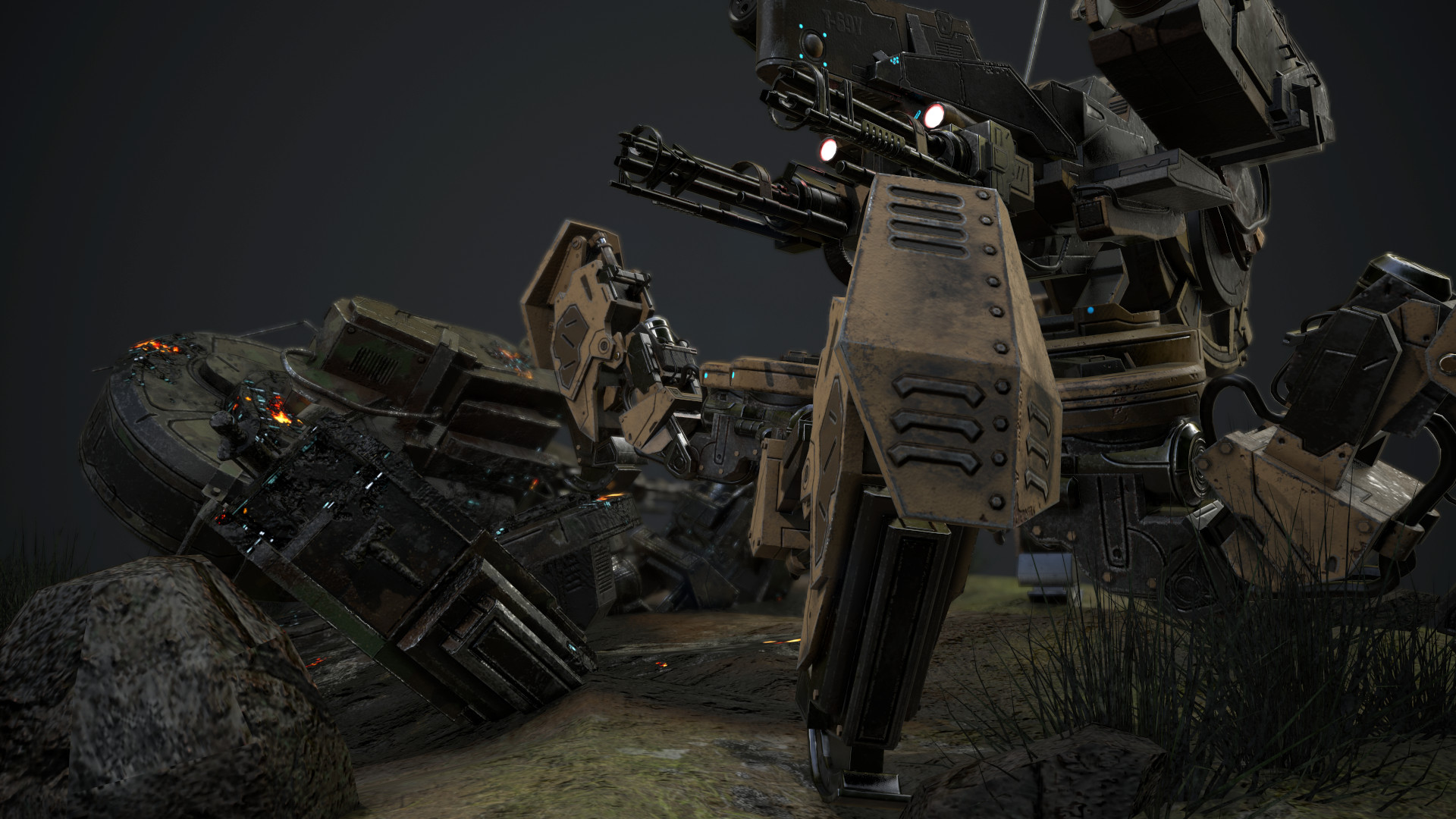 ArtStation - Spider Tank