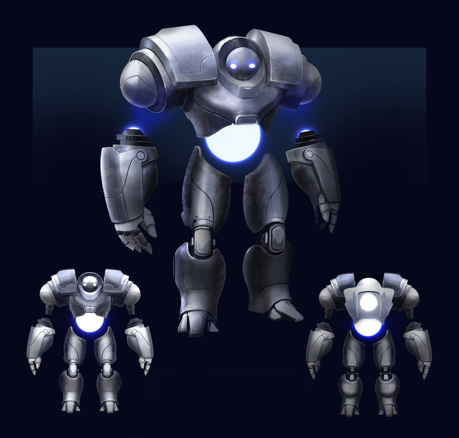 ArtStation - robot sketch