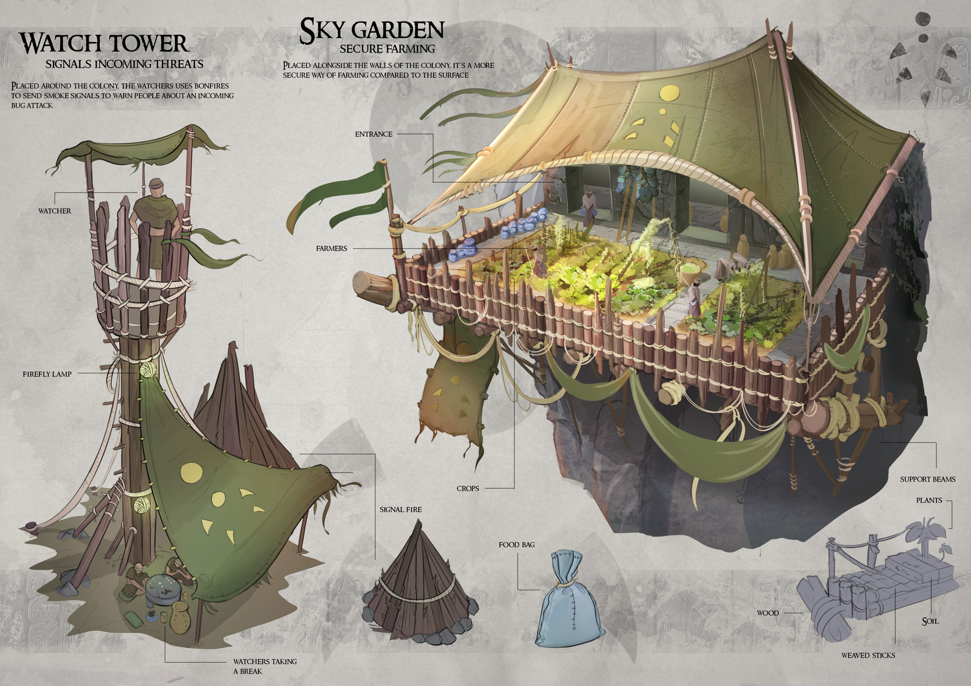 ArtStation - Colony props