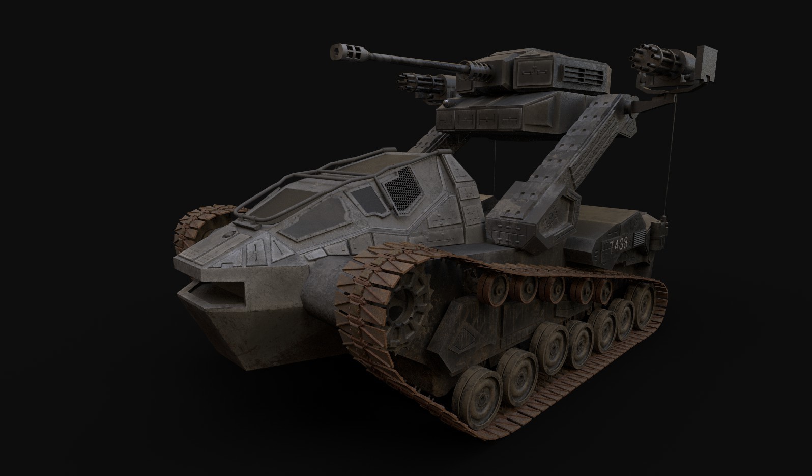 ArtStation - HISS Tank