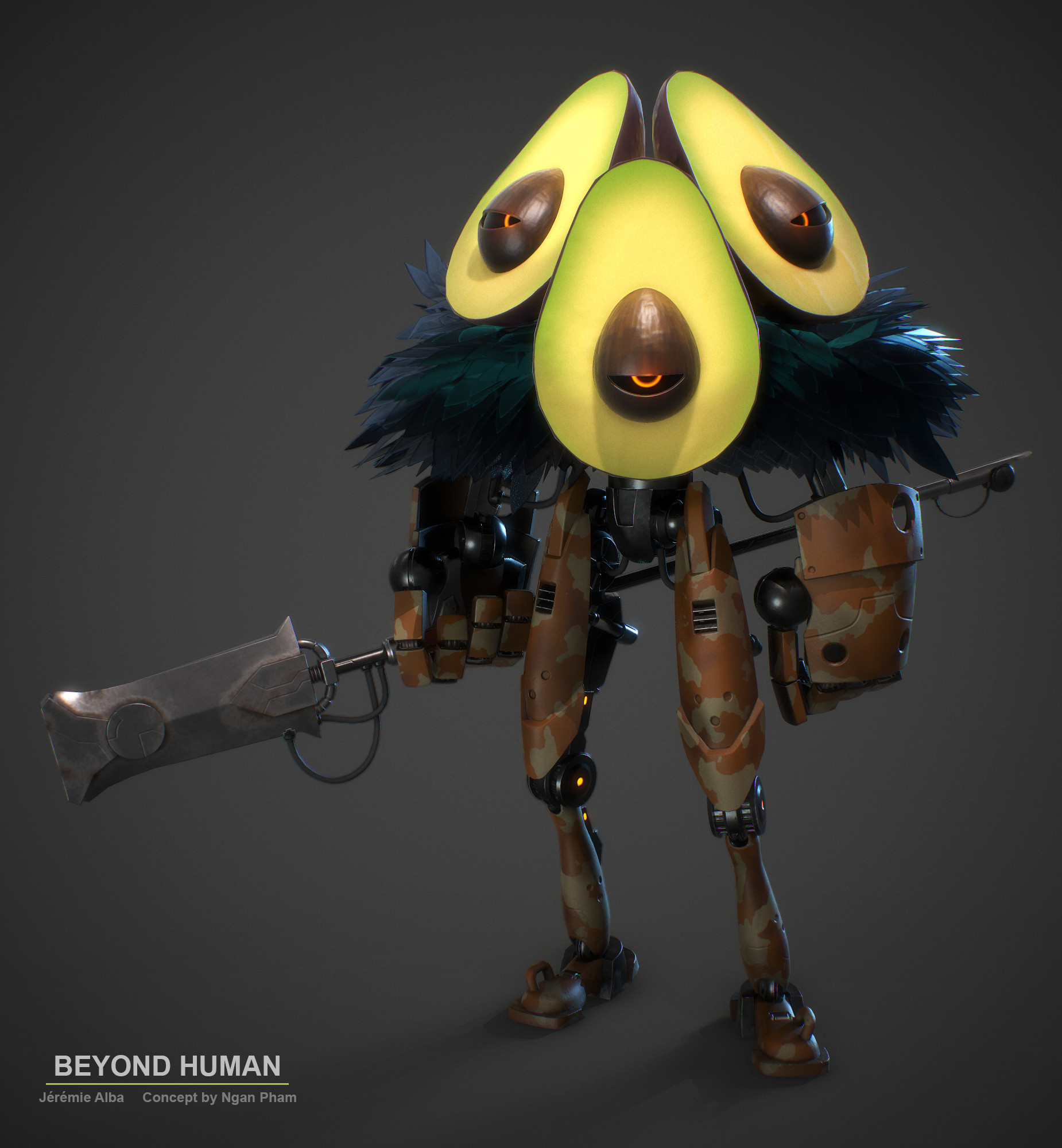 ArtStation - Dr Avocado - Beyond Human