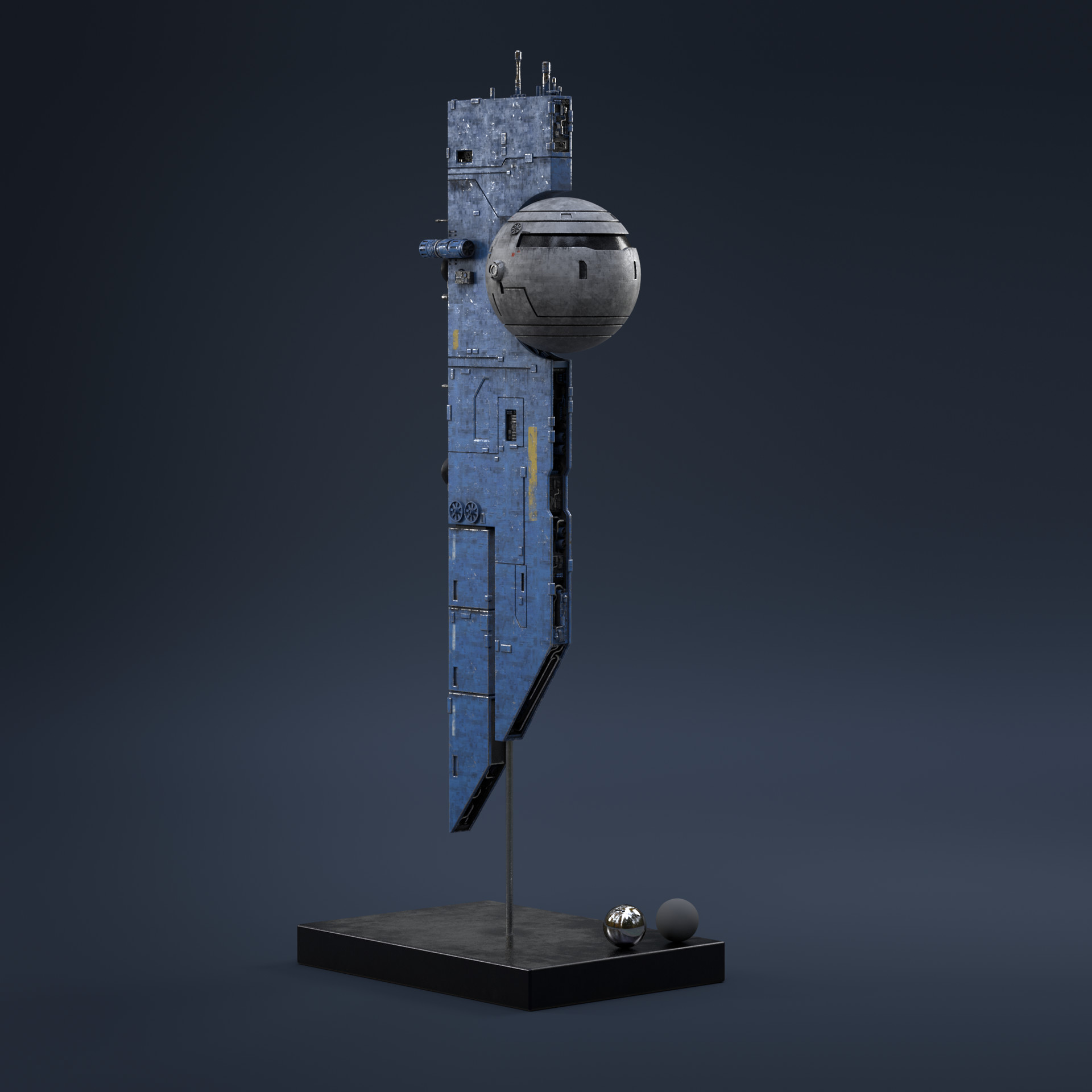 ArtStation - Spaceship - Miniature