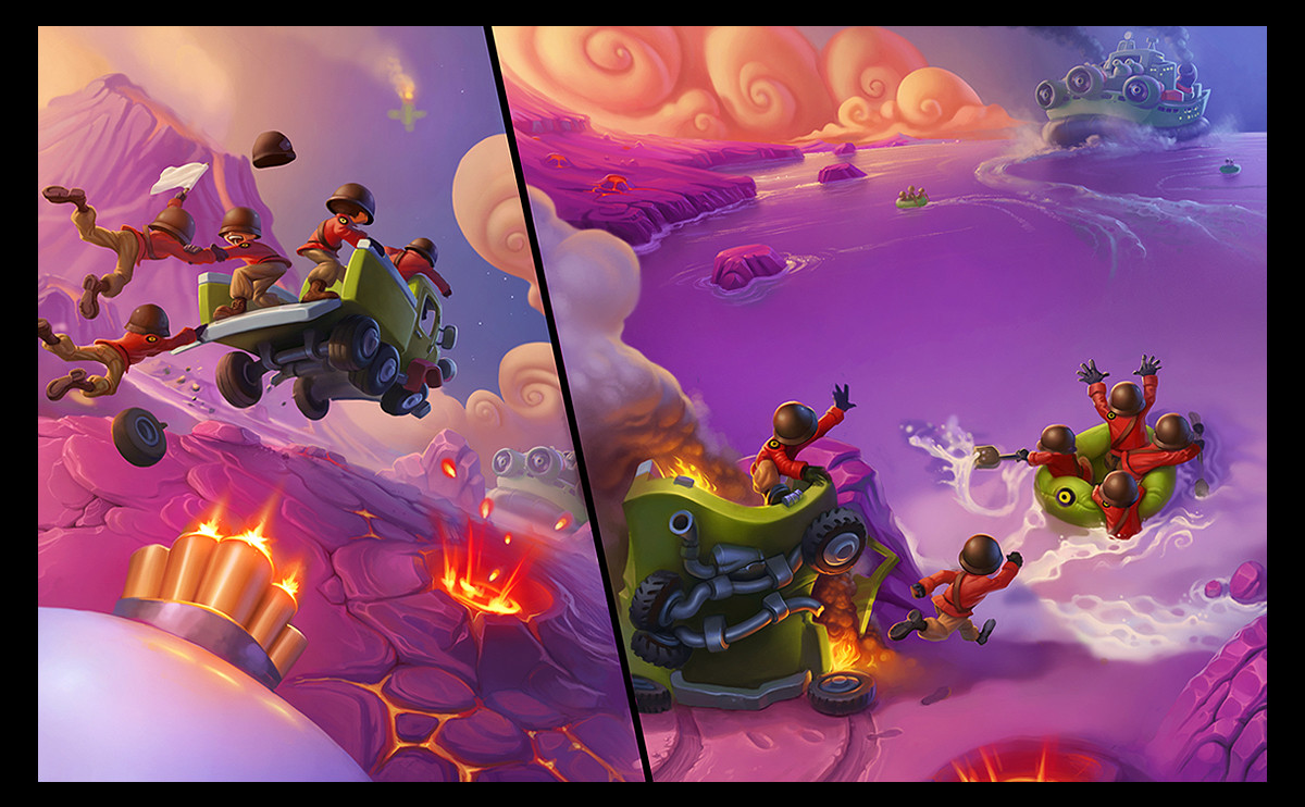 Marcel Hampel - 2D Game Maps for Fieldrunners 2