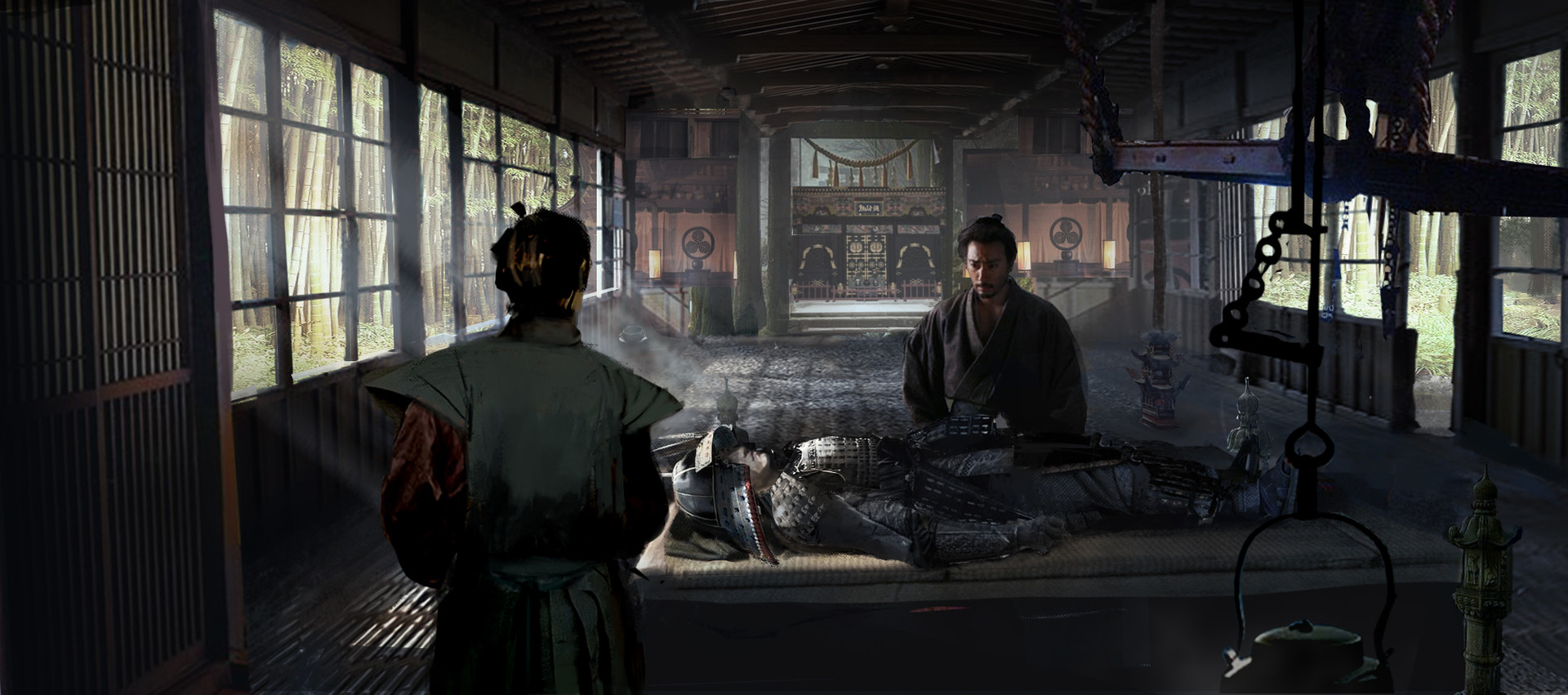 ArtStation - Samurai's Death