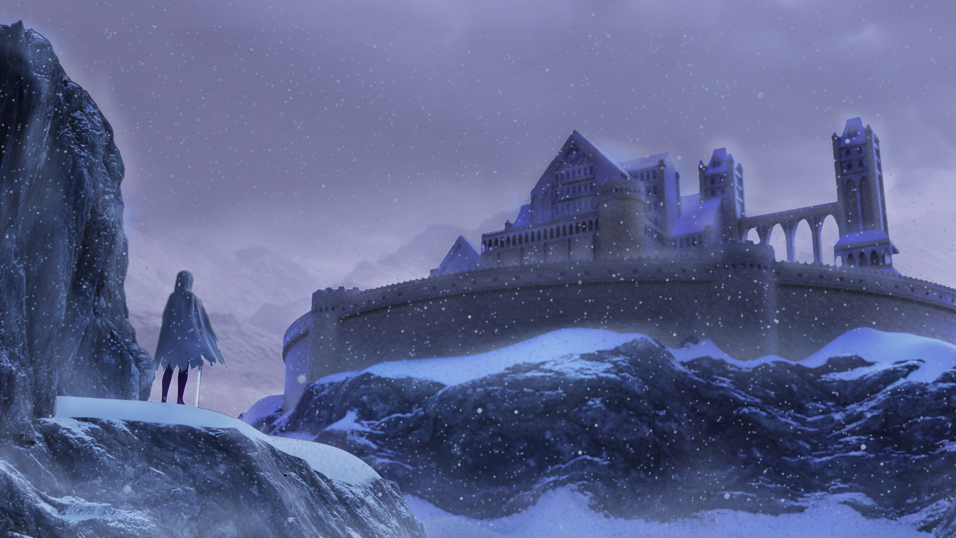 ArtStation - snow castle 2