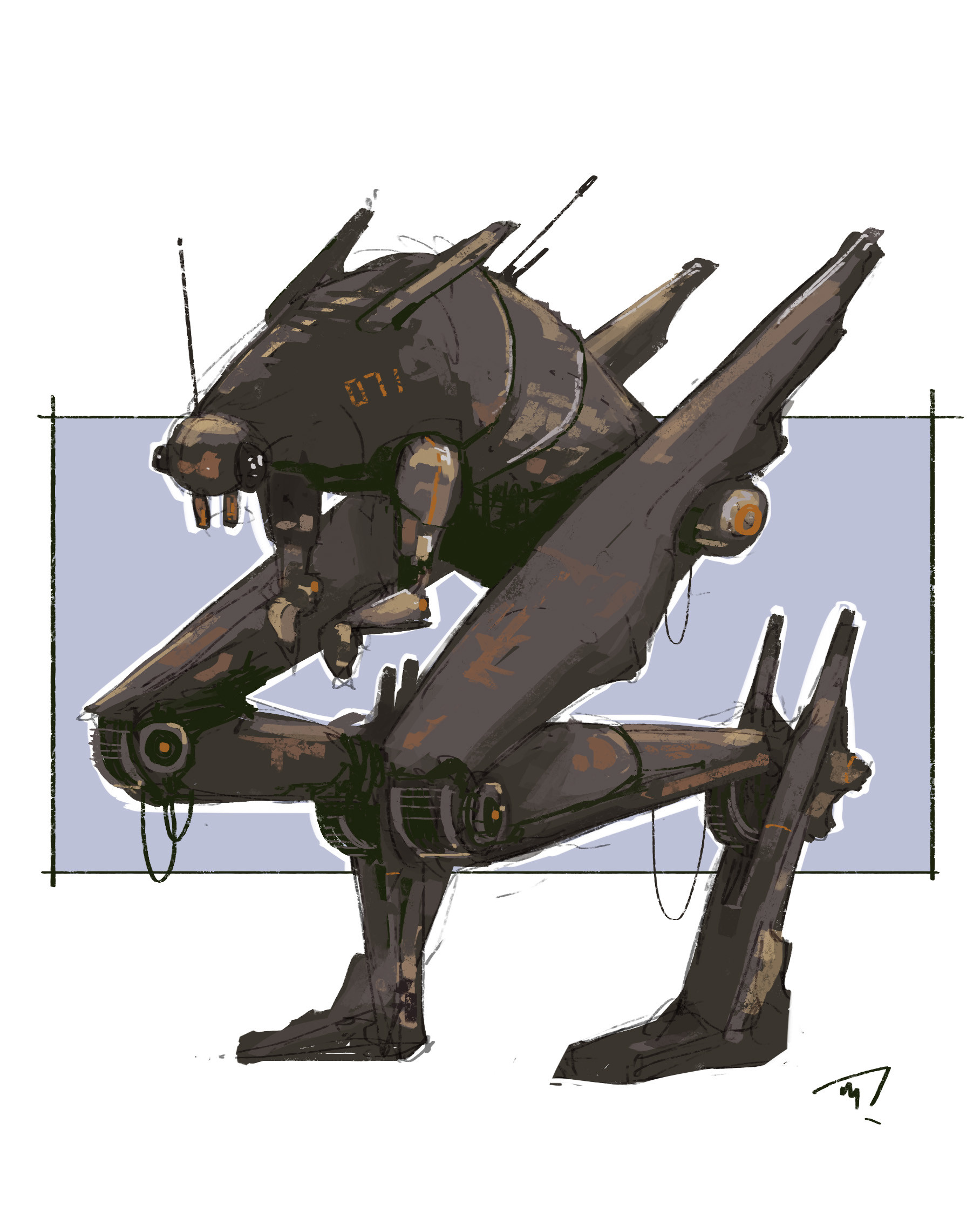 ArtStation - Quick Mech