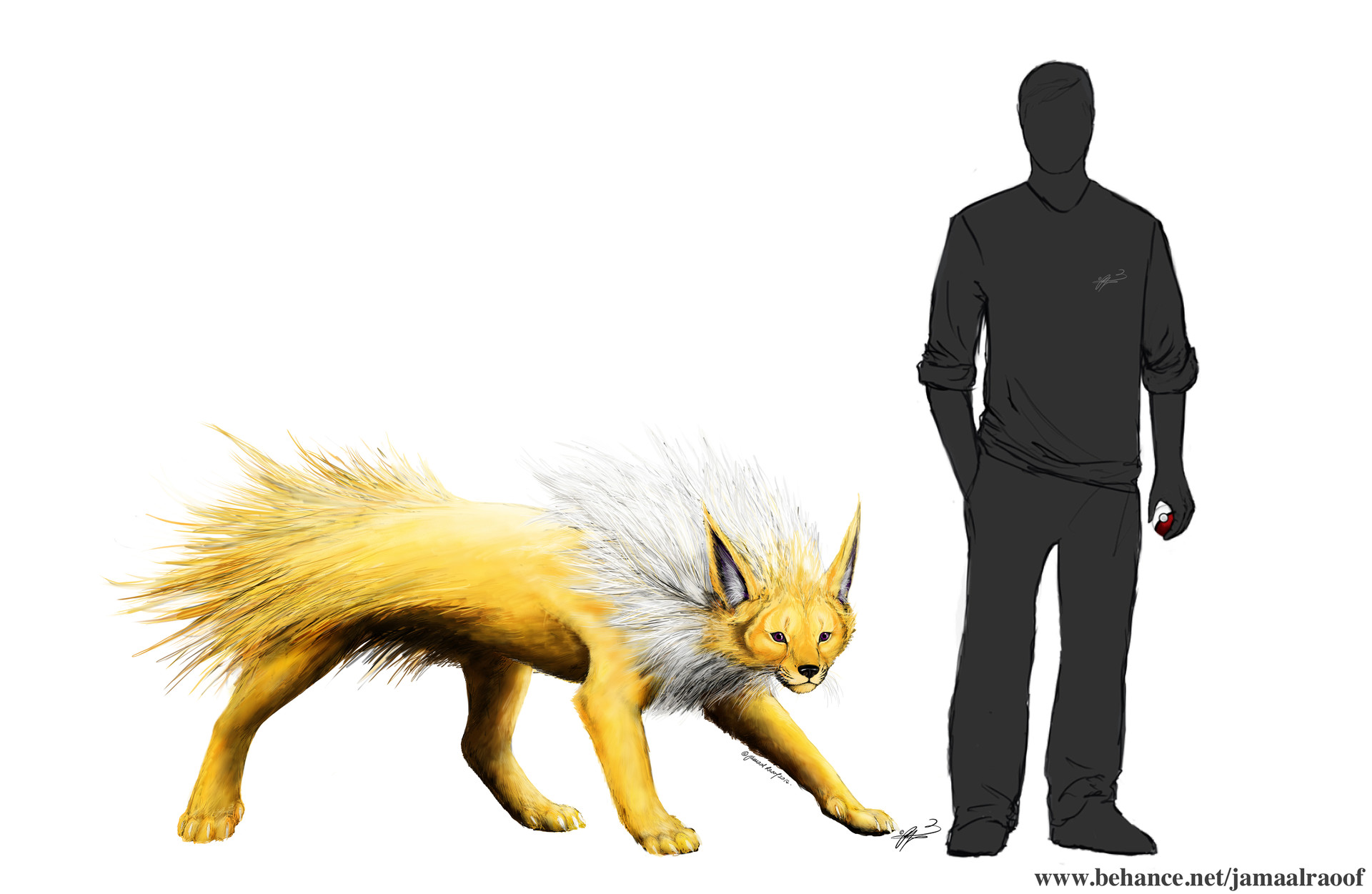 human jolteon