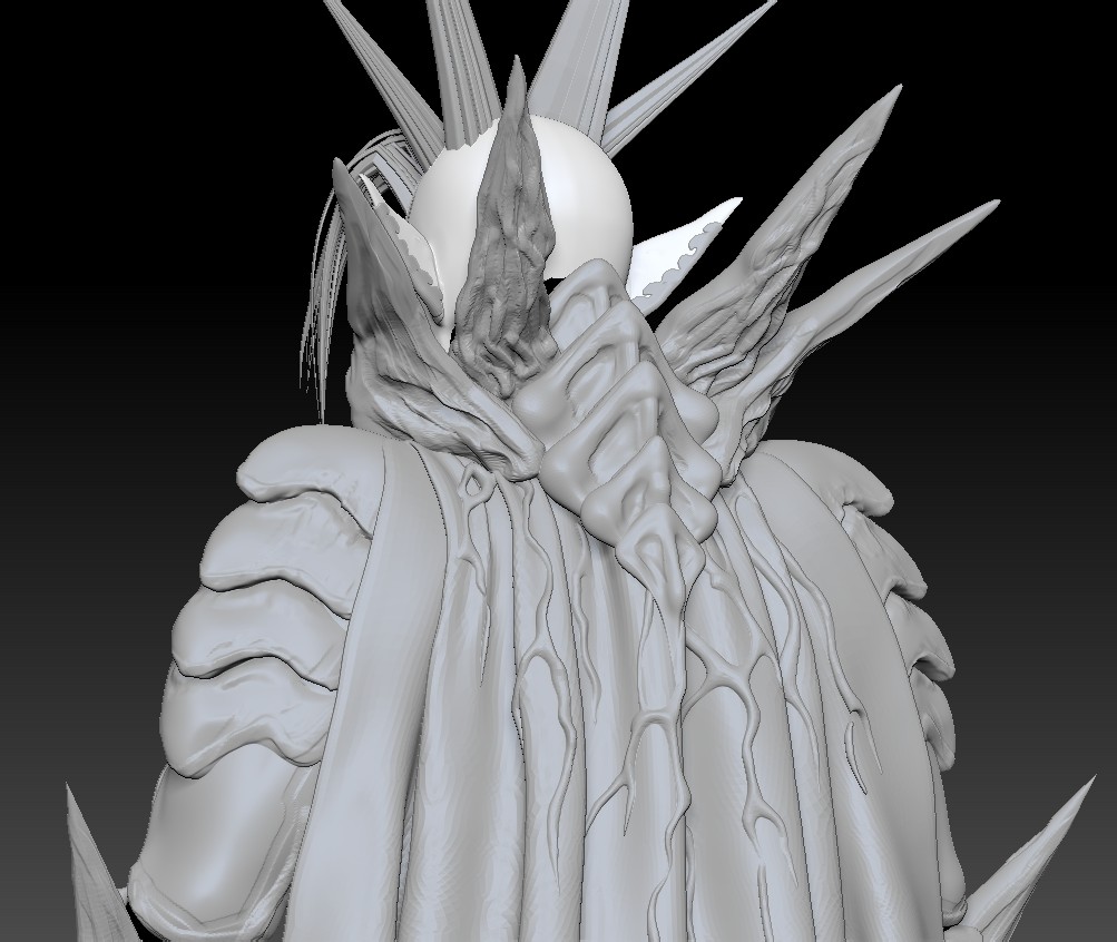 Sacha Delon - 3D Boros (OnePunch Man) on Unreal Engine + video & sketchfab