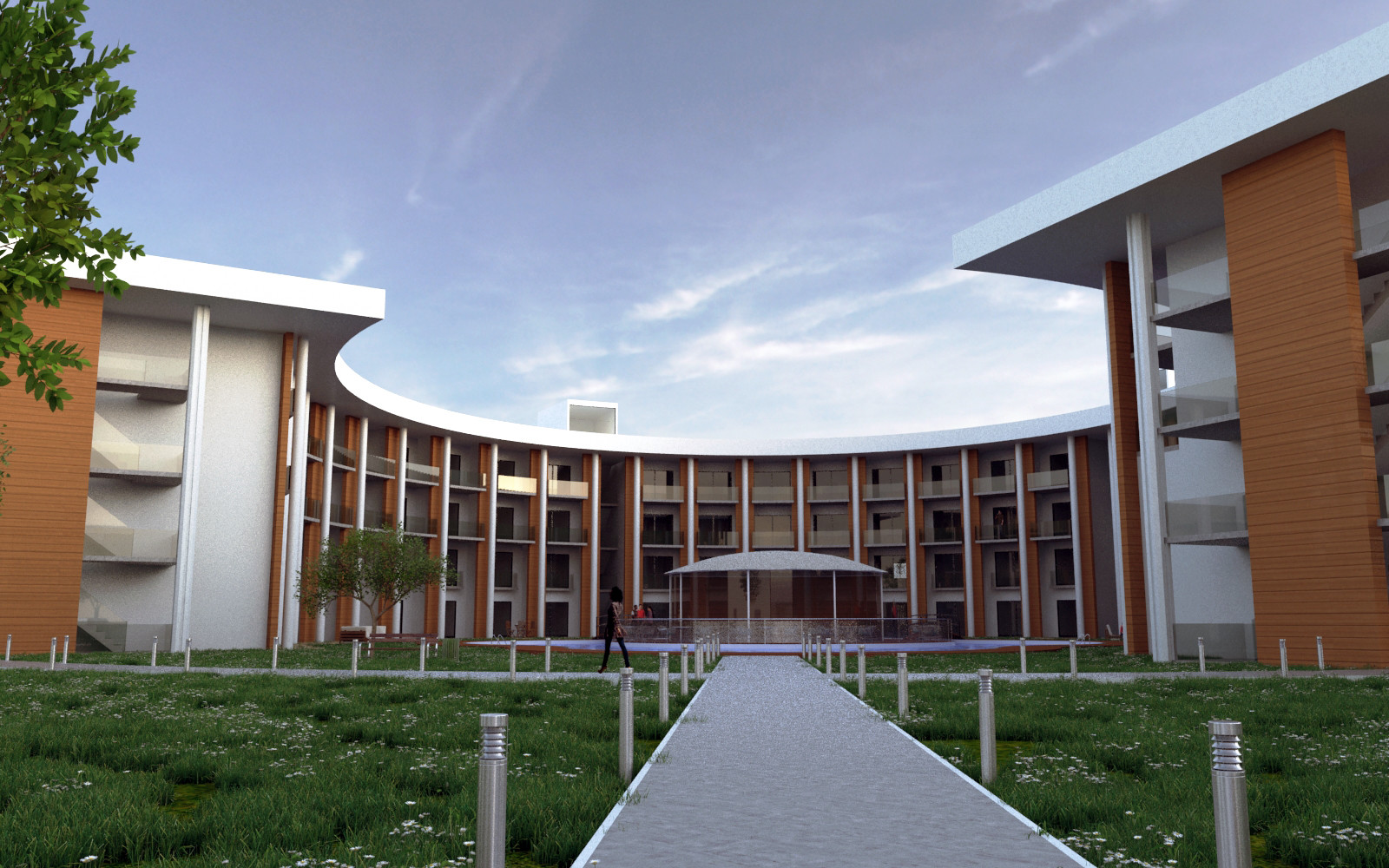 ArtStation - The C - Residential Building