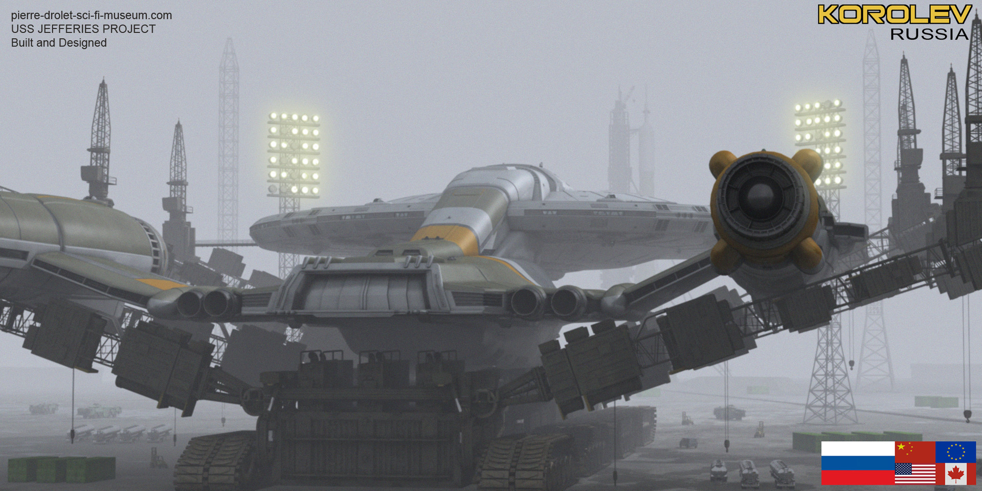 Pierre Drolet - SPACESHIPS