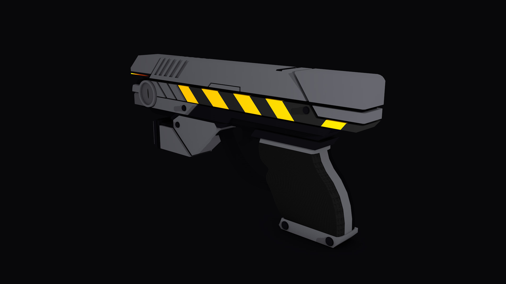 ArtStation - 3D Gun design