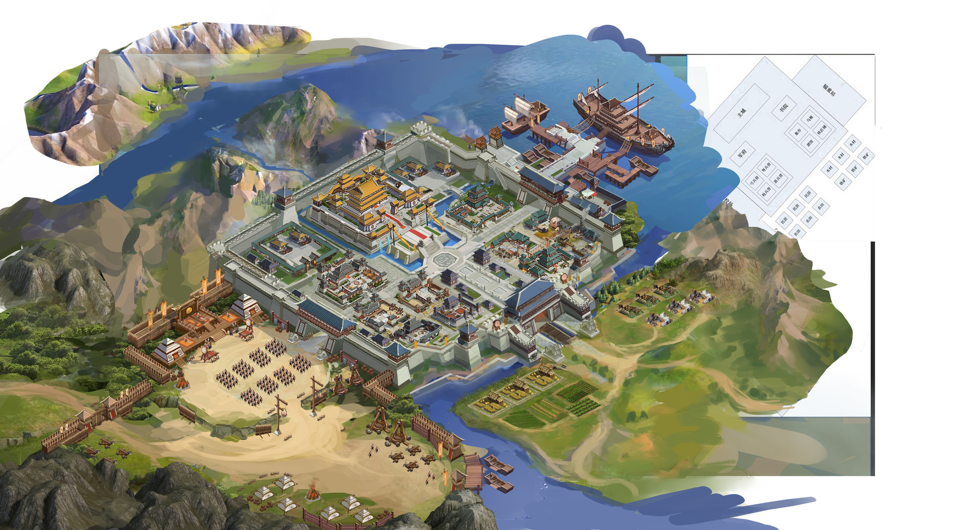 ArtStation - Three KIngdom SLG