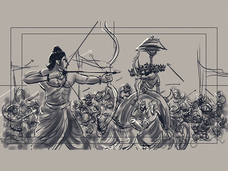 ArtStation - Ramayanam concept Art