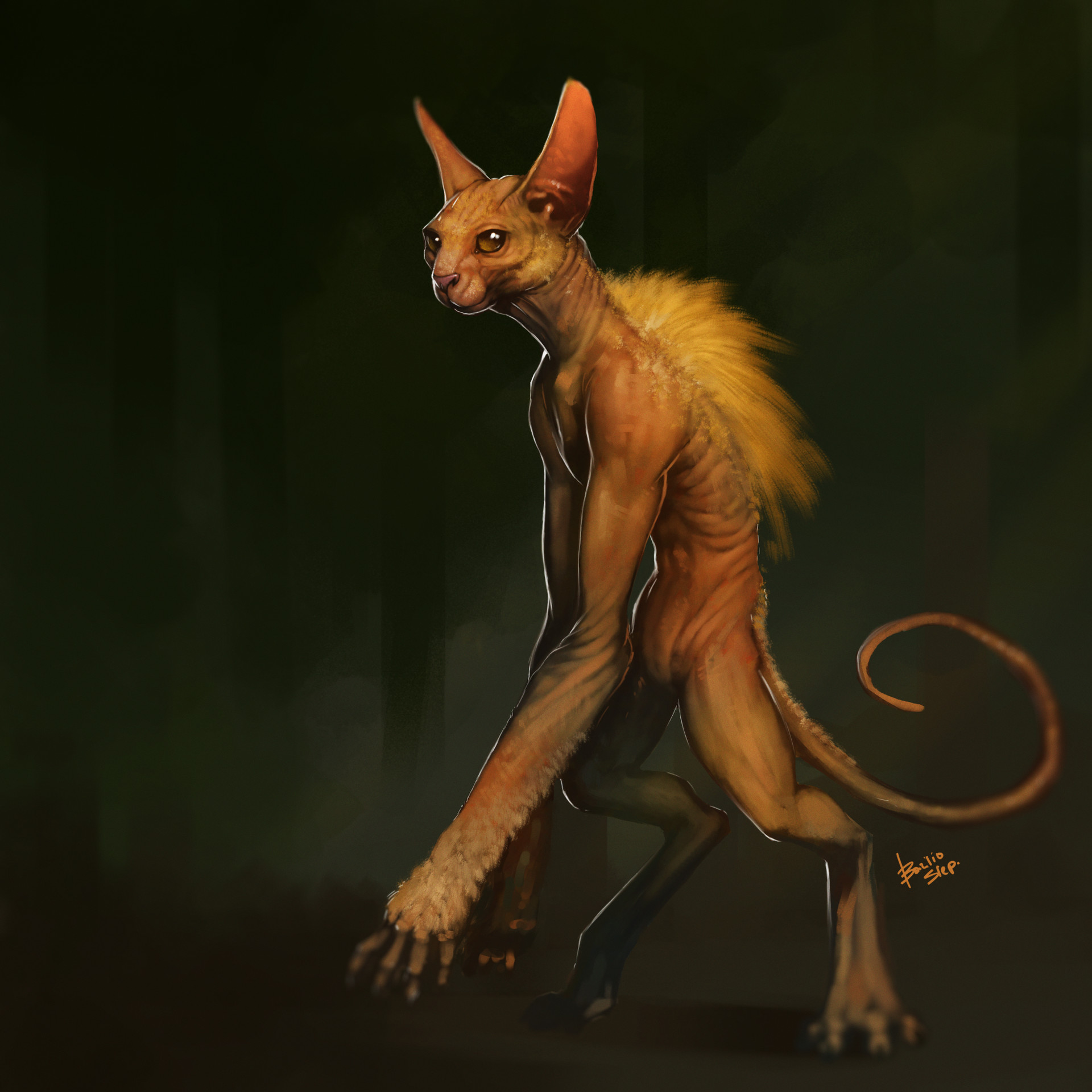 ArtStation - Cat_Creature