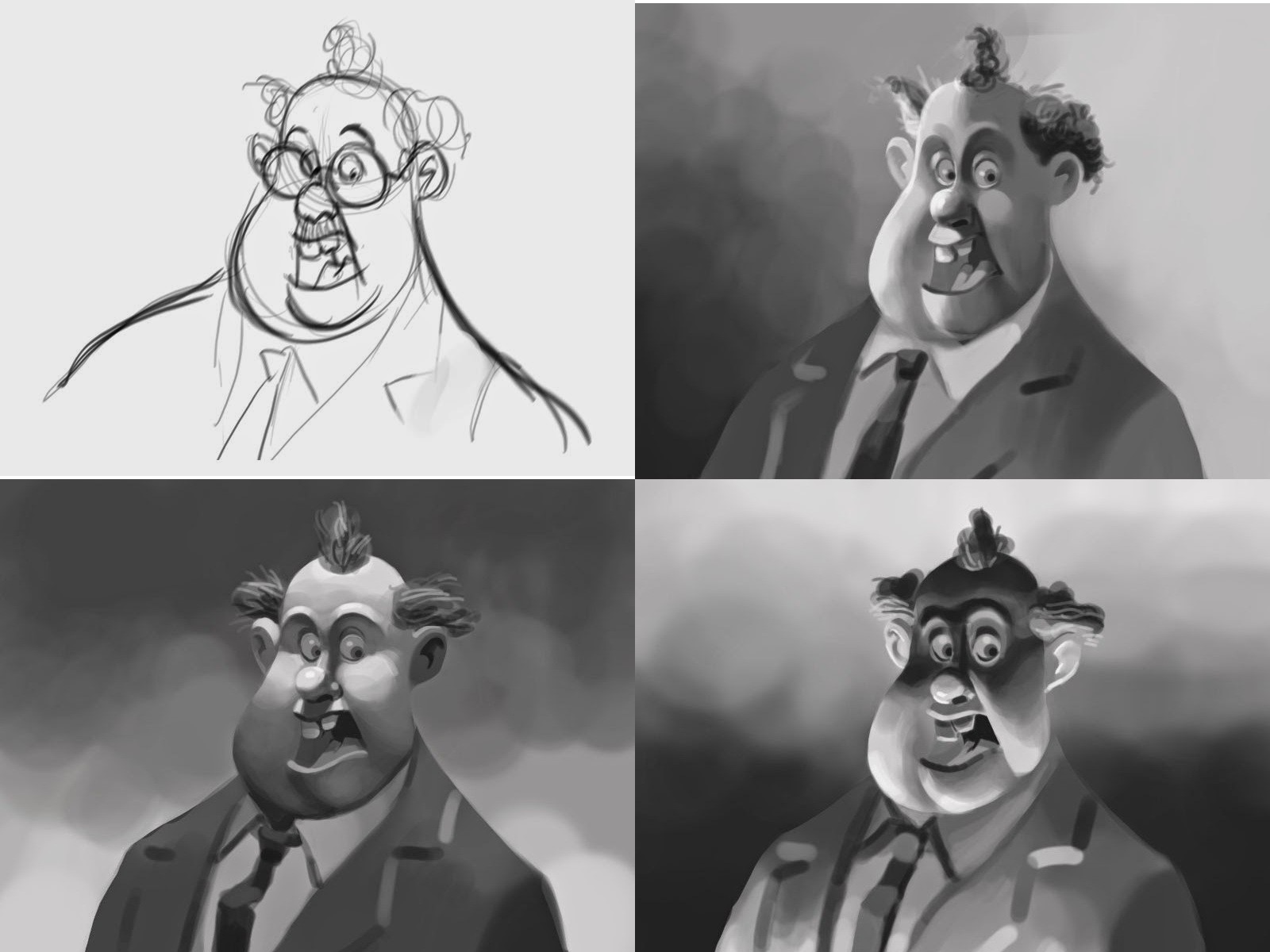 ArtStation - Shadow studies