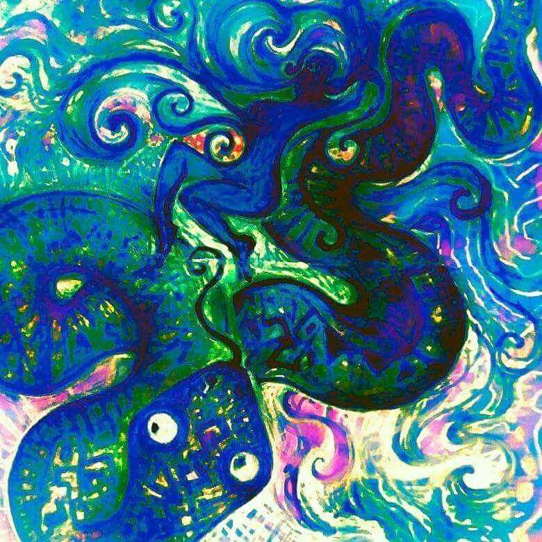 ArtStation - Blue snake