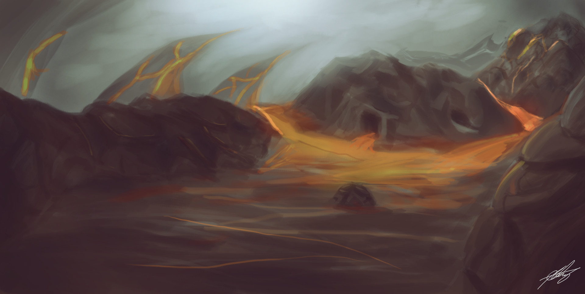 ArtStation - Volcano