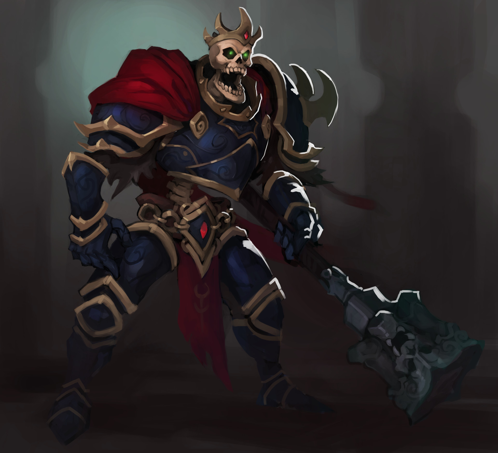 ArtStation - Skeleton King