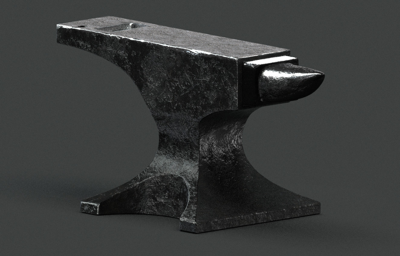 ArtStation - Blacksmith Anvil