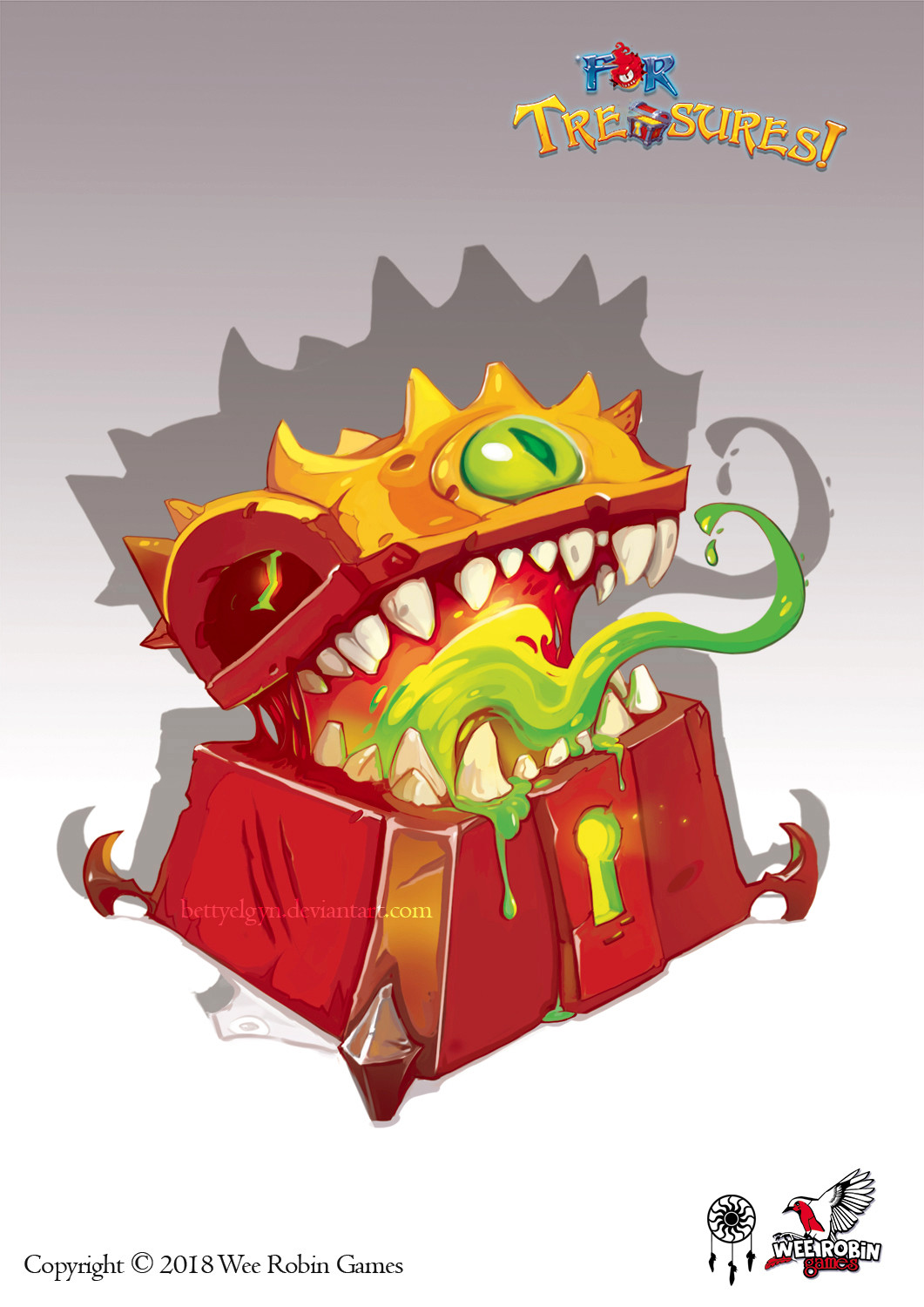 ArtStation - For Treasure! Monsters Chest-3
