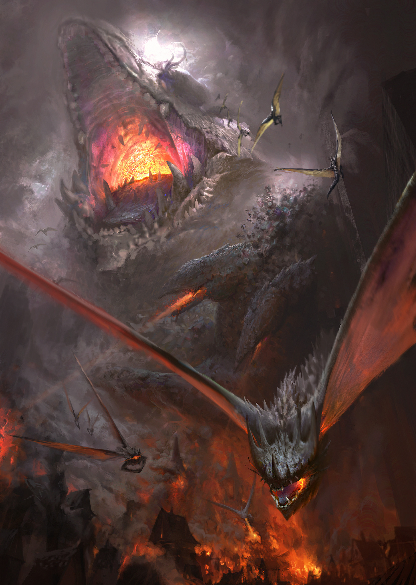 invasion by Nikolai Lebedev : r/ImaginaryHellscapes