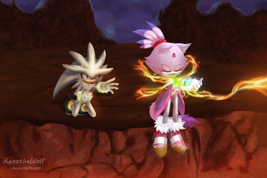 Silver The Hedgehog Wolf