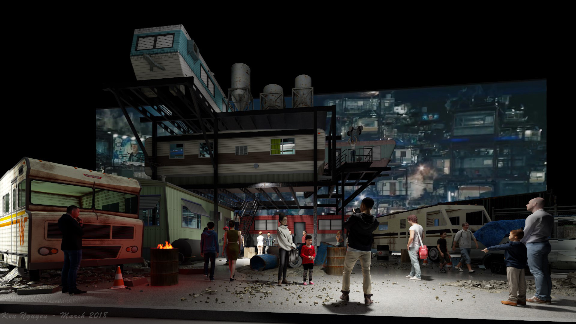 ArtStation - The Slum Experience