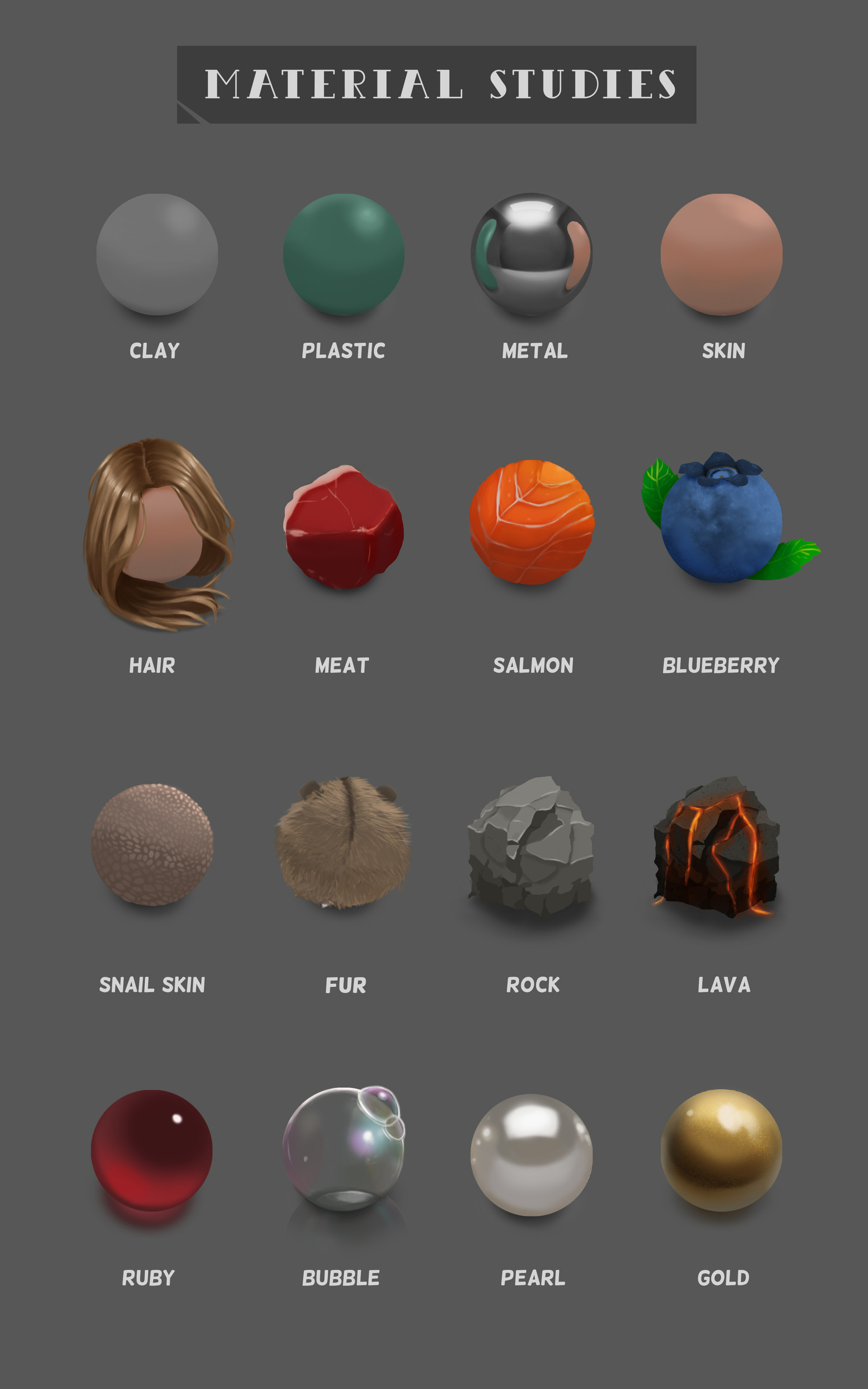 ArtStation - Material Rendering