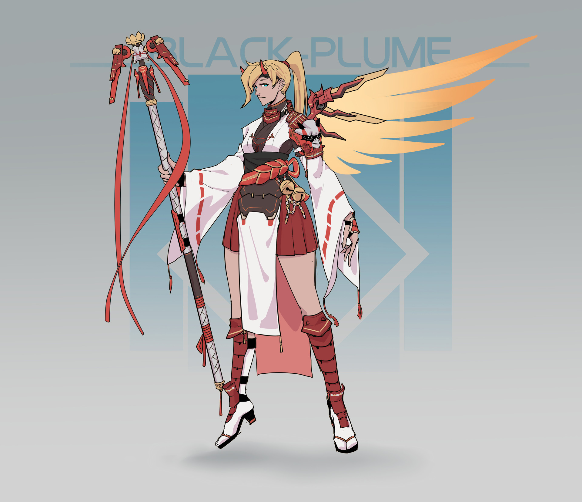 ArtStation - overwatch game skin