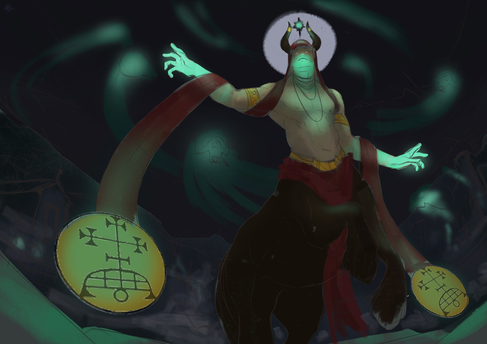 Michael Sugianto - Marquis Samigina, the Necromantic Demon