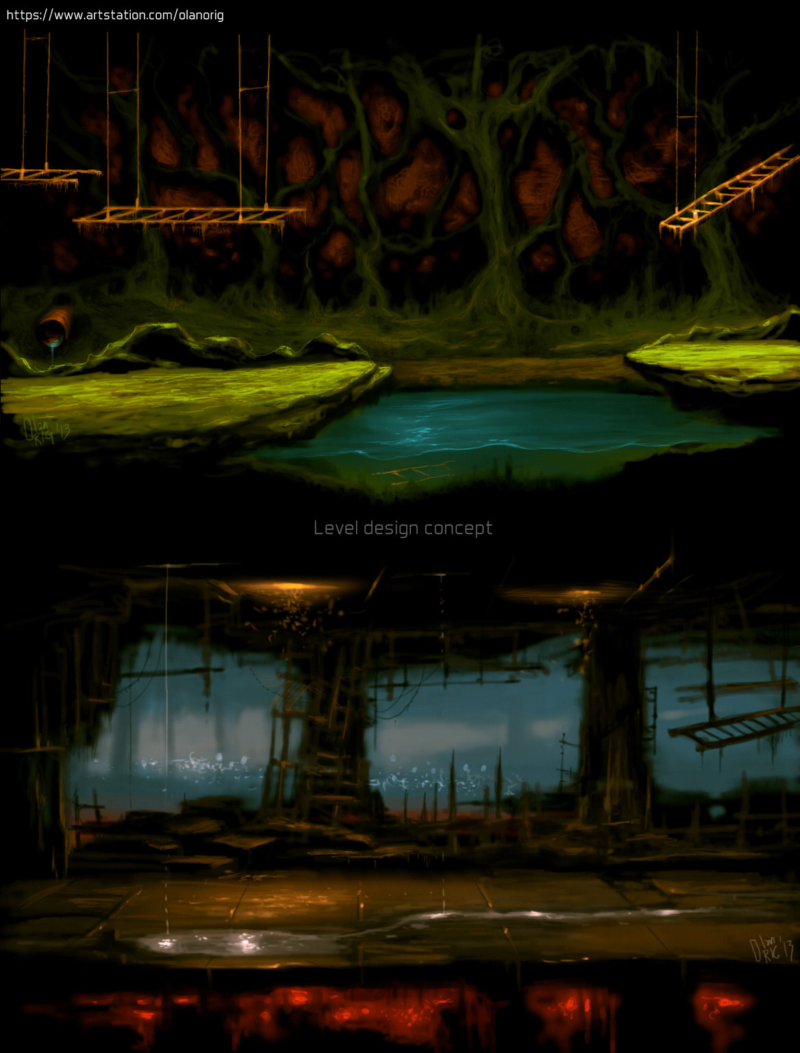 Olan Orig - 2D Game Environment