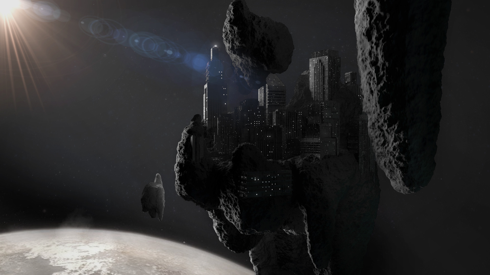 ArtStation - Space City