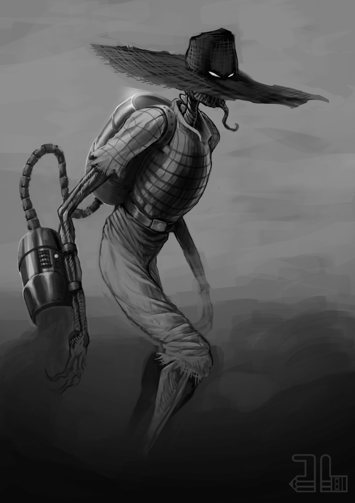 ArtStation - DC's Scarecrow retake