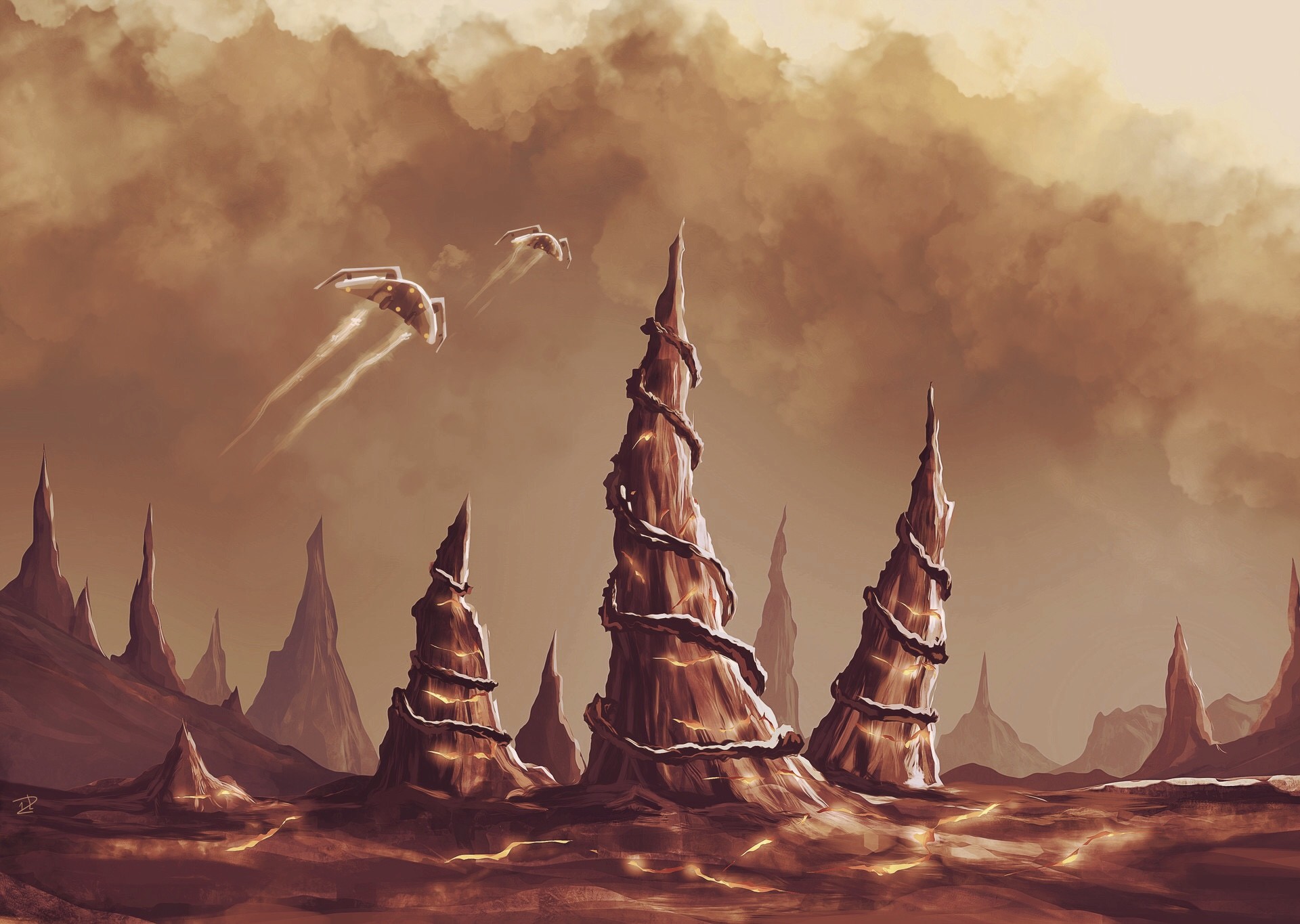 ArtStation - Alien Lands