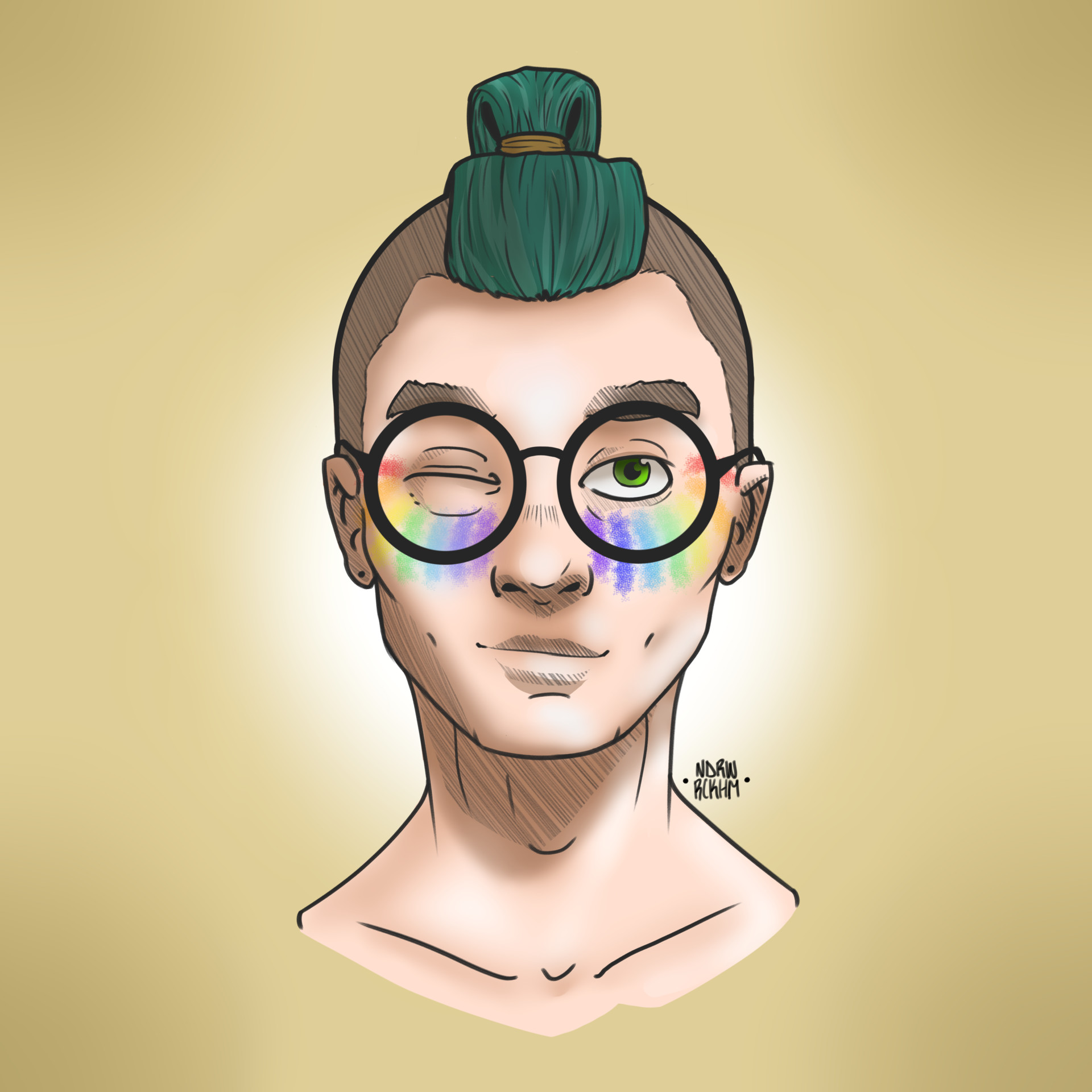 ArtStation - couple pf faces