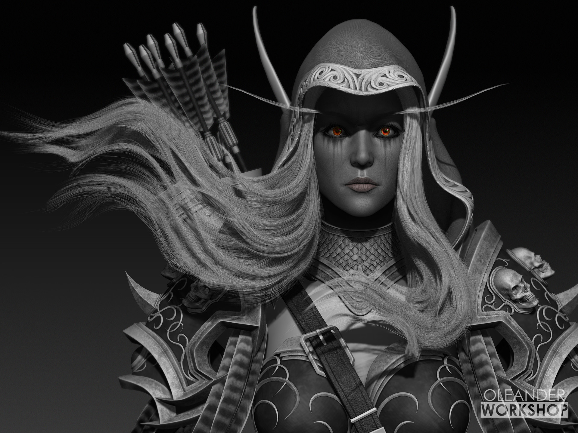Artstation Sylvanas Windrunner