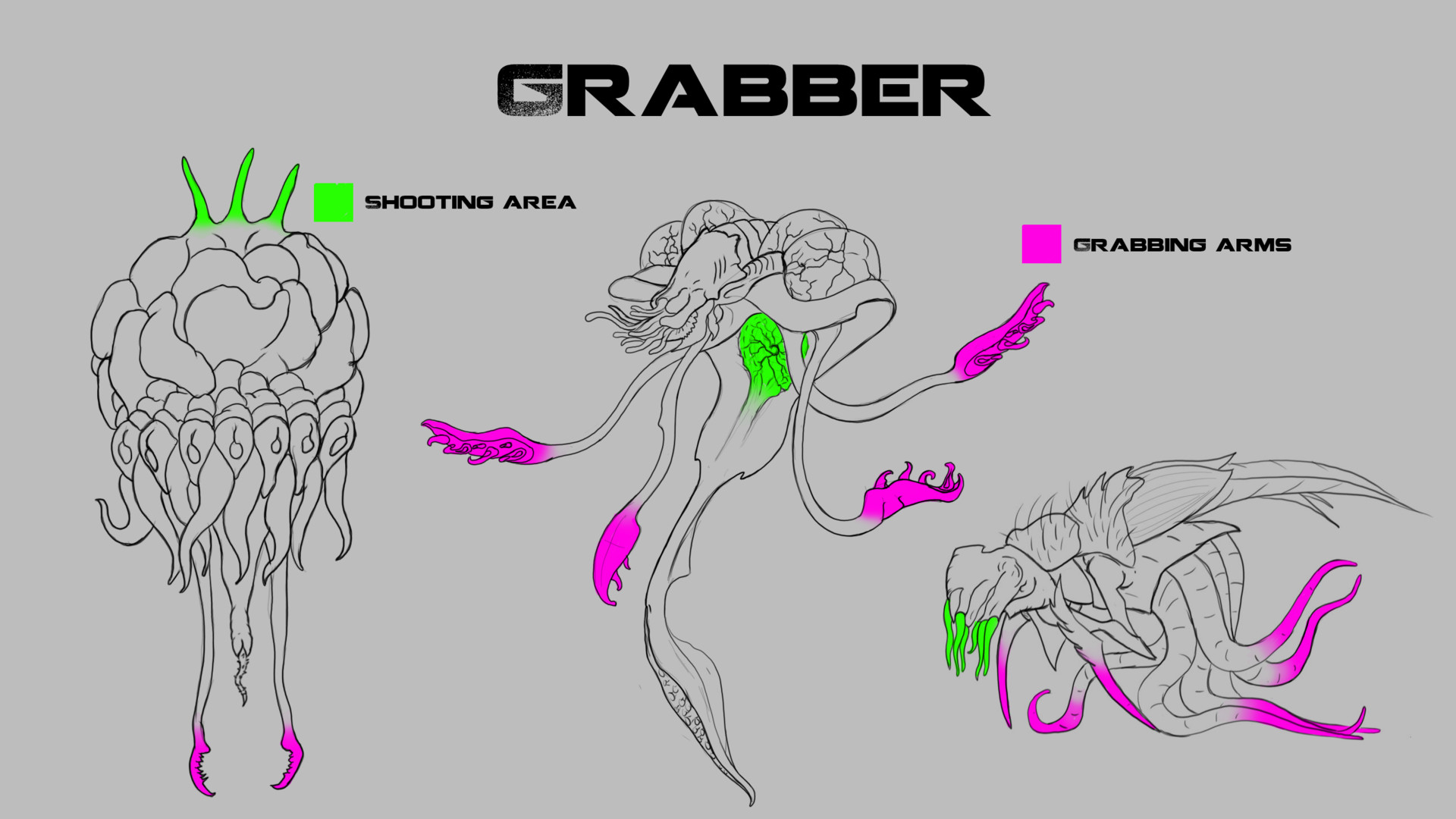 Thomas Storm - Deep Rock Galactic: Creature Sketchs
