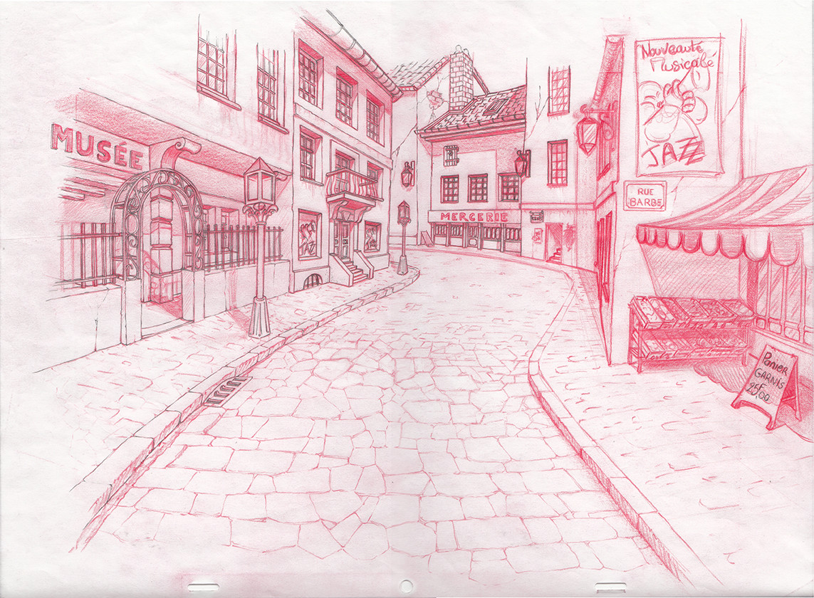 ArtStation - Rue pavée