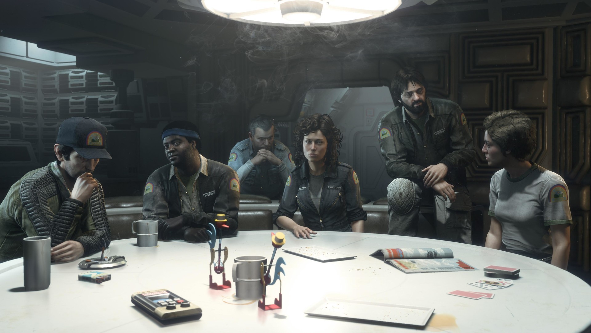 ArtStation - Alien isolation, Nostromo Crew