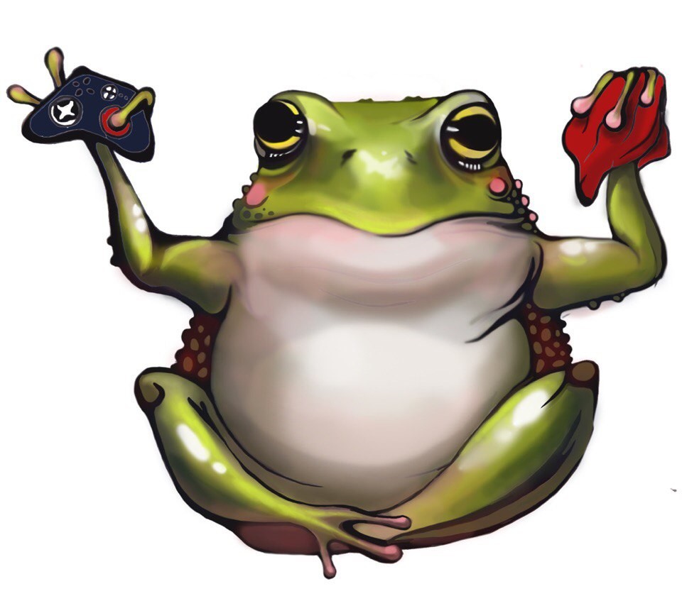 ArtStation - simple frog