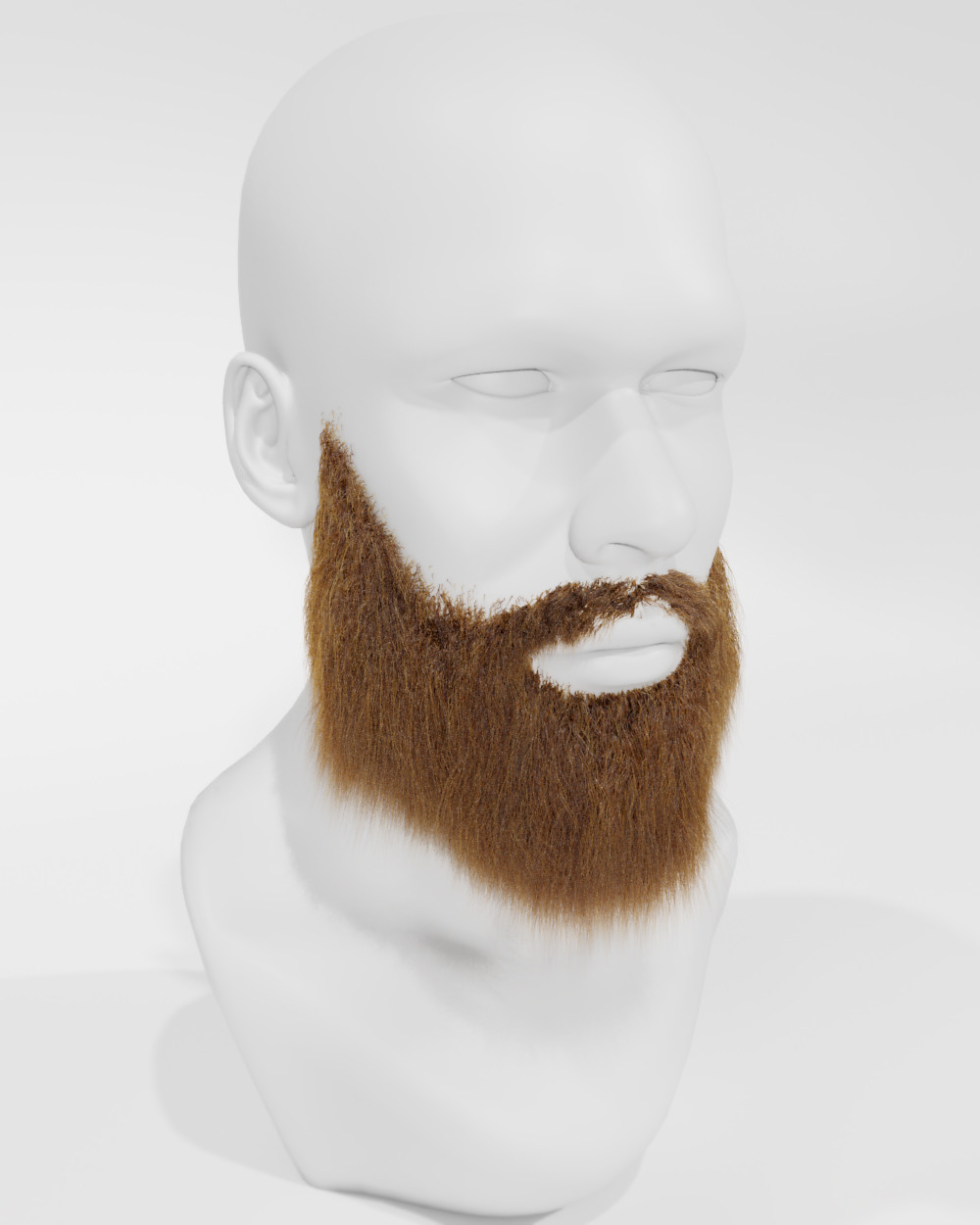 ArtStation - Hair study beard