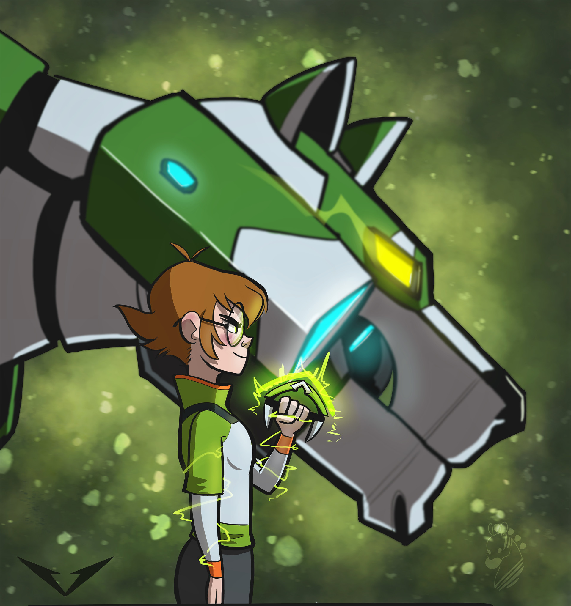 Voltron Green Lion